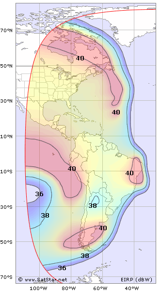 SatStar.net - West Hemi R Beam